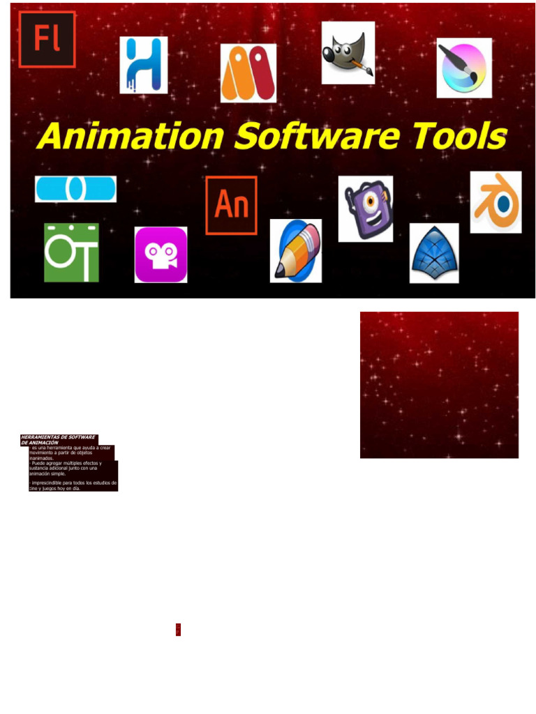 Guía de Software de Animación | PDF | Animación | Cine