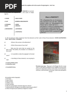 On The Sidewalk Bleeding - Questions | PDF