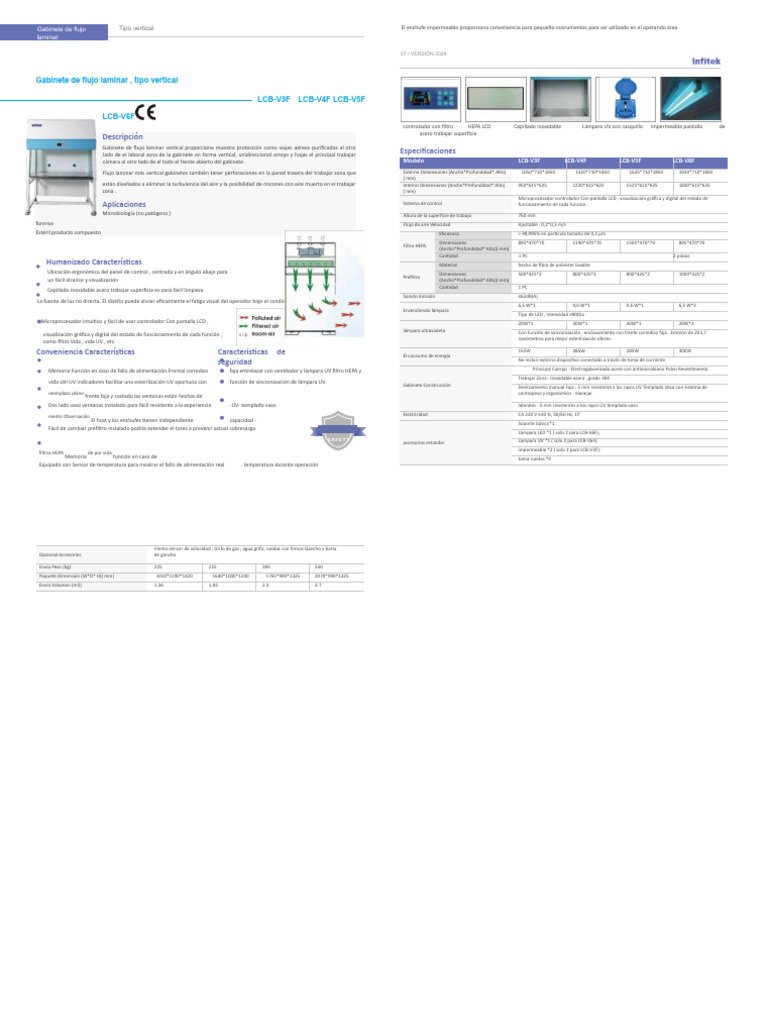 LCB-V3F LCB-V4F LCB-V5F LCB-V6F | PDF | Ultravioleta