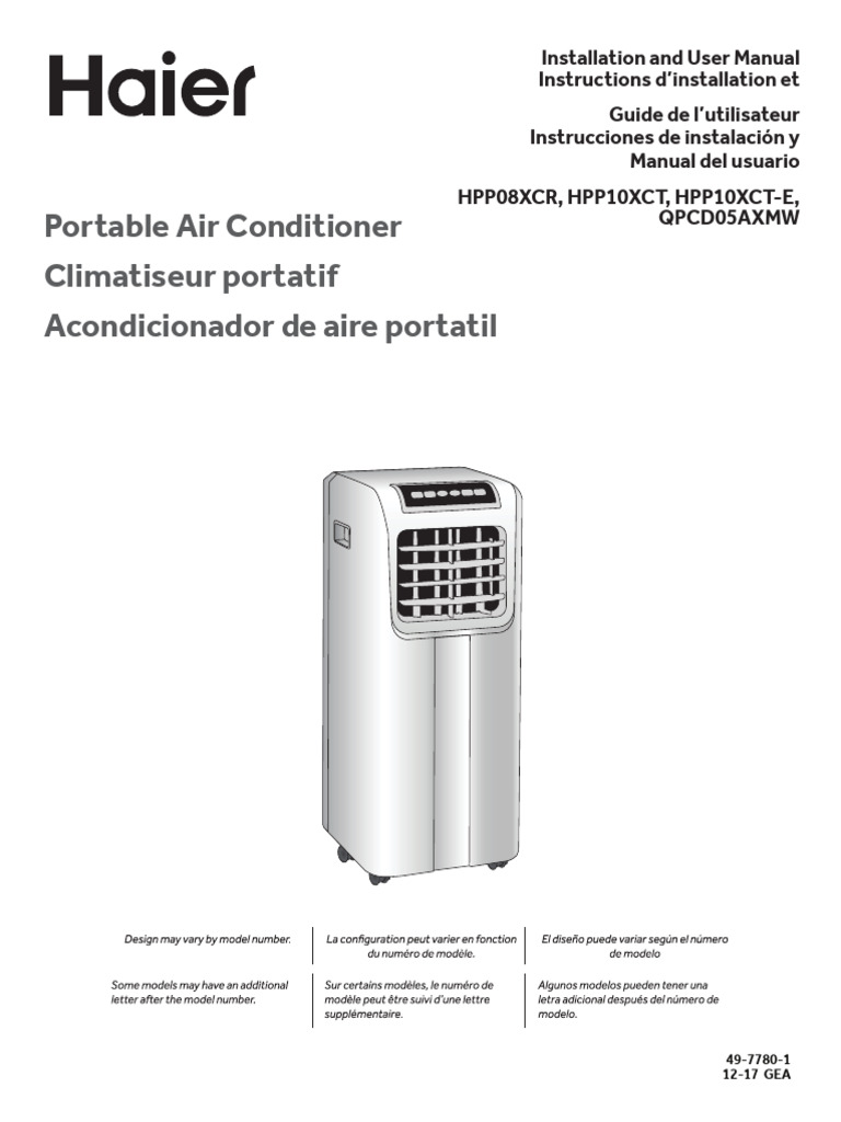 Aire Portatil Haier | PDF | Electrical Connector | Power Supply