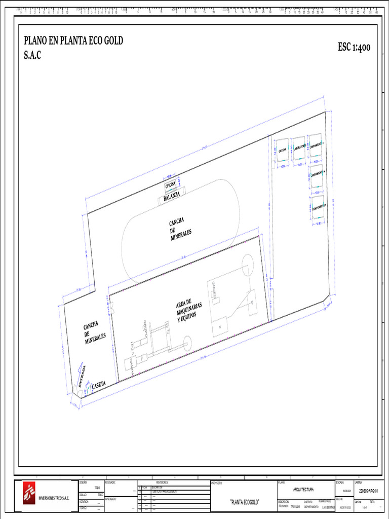 Plano de Arquitectura-Arq 01 | PDF