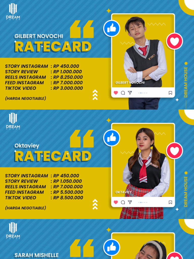 Rate Card | PDF
