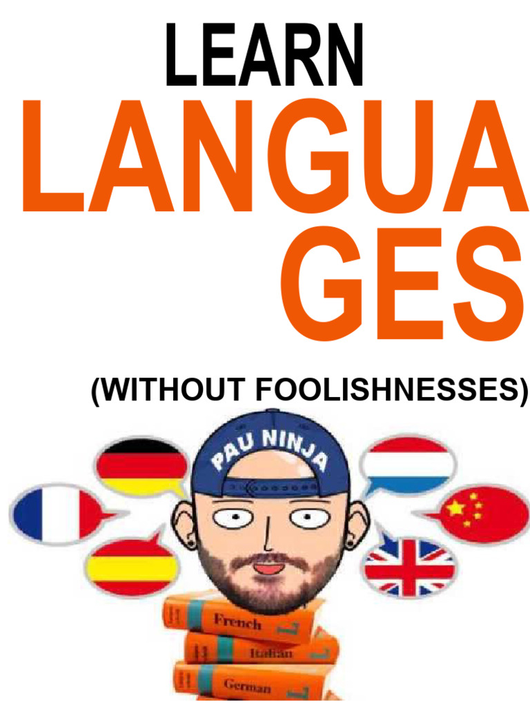Ninja Pau - Learn Languages - No Nonsense | PDF | Vocabulary | Flashcard