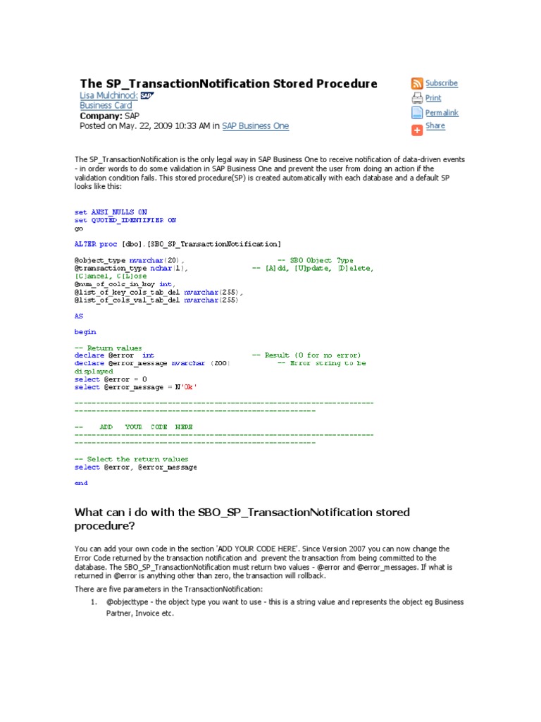 Transaction Notification | PDF | Database Transaction | Databases