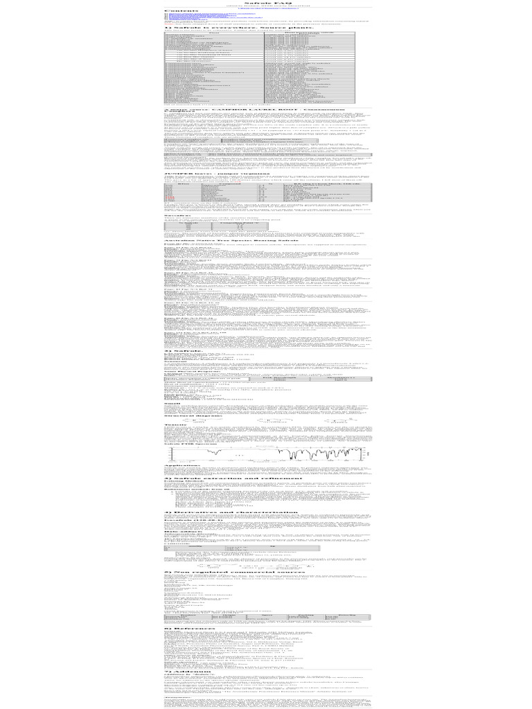 Safrole FAQ | PDF | Acid | Trees