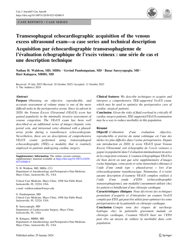 Waldron Et Al-2024-Canadian Journal of Anesthesia Journal Canadien D ...