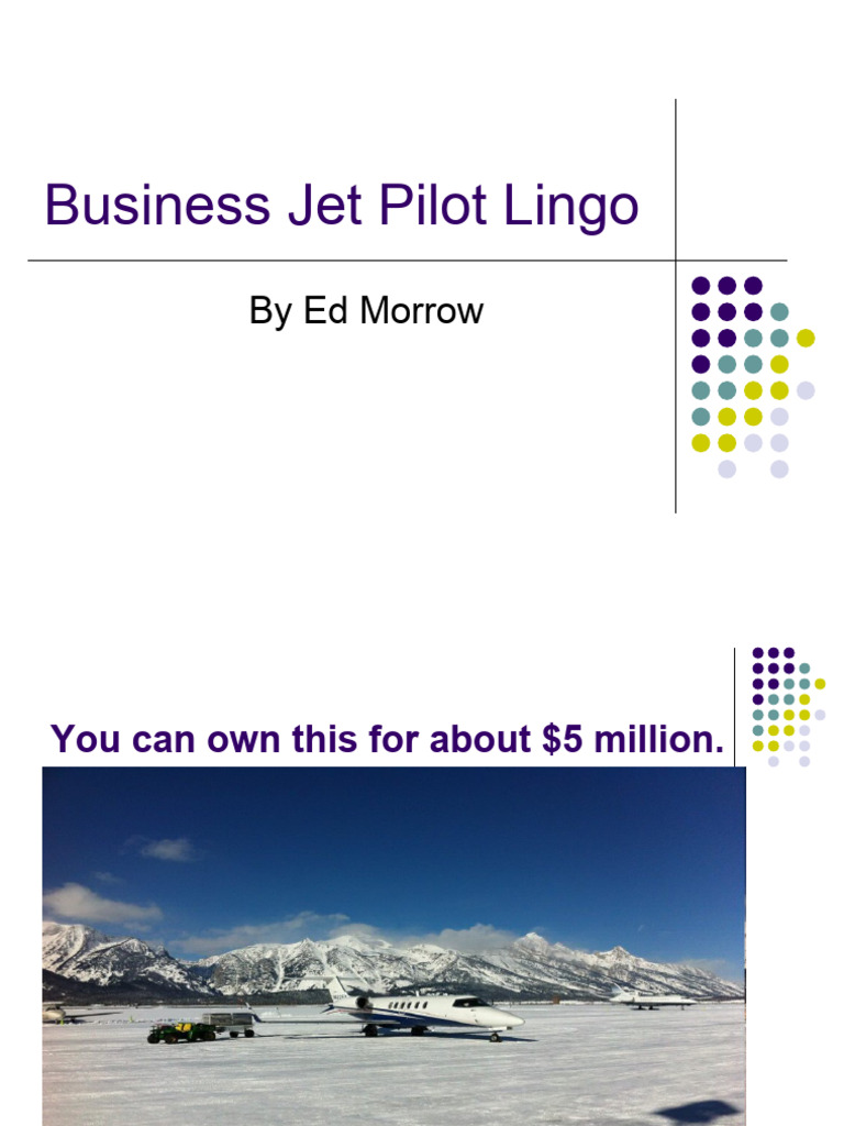 Aviation English Presentation Pdf Aviation Aviation Safety