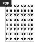 Tabbing Letters | PDF