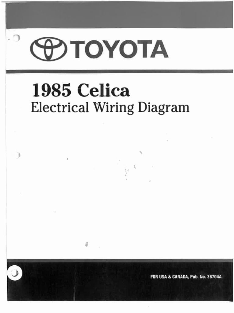Toyota 1985 Celica Electrical Service Manual | PDF