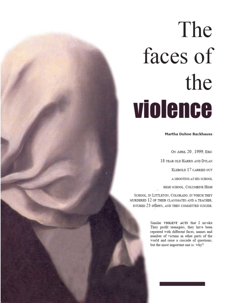 The Faces of Violence | PDF | Violence | Behavioural Sciences