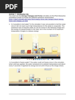PHET Energy Forms and Changes Lab | PDF | Heat | Compact Fluorescent Lamp