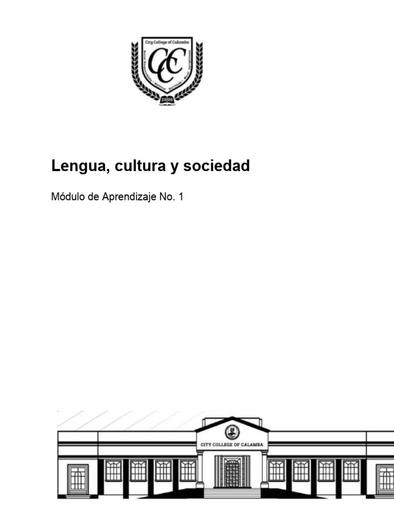 Lengua Cultura Y Sociedad Pdf Sociedad Comunicación