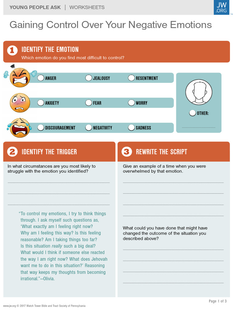 E CNT 1 | PDF | Emotions | Anger