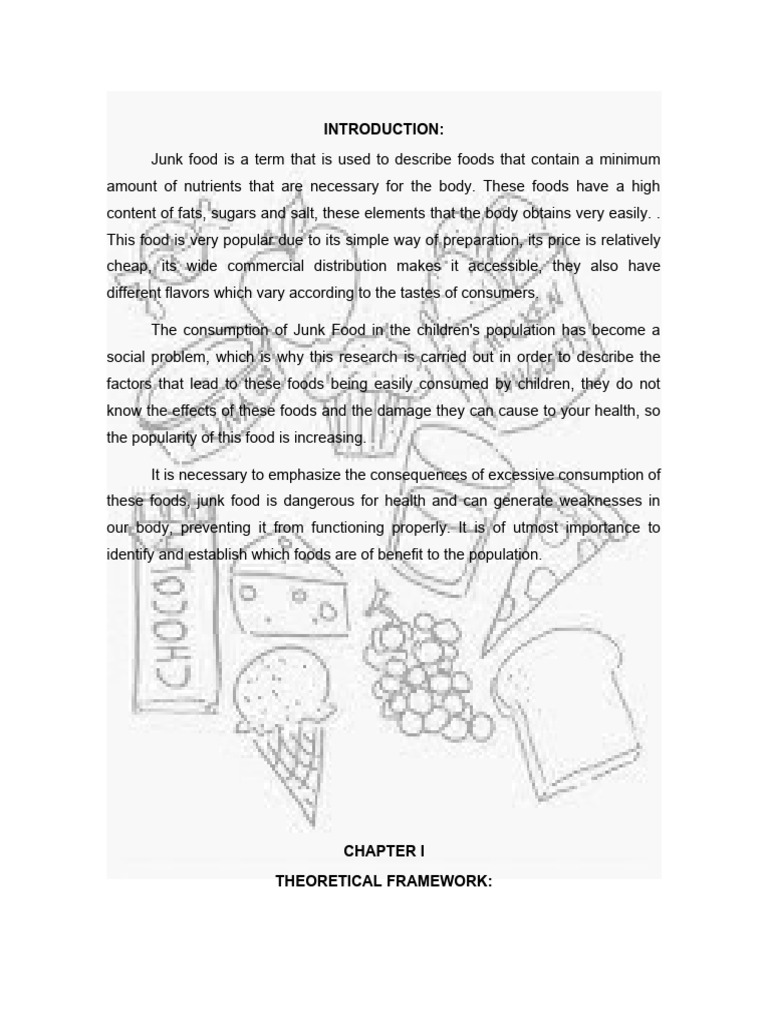 Junk Food Report | PDF | Junk Food | Foods