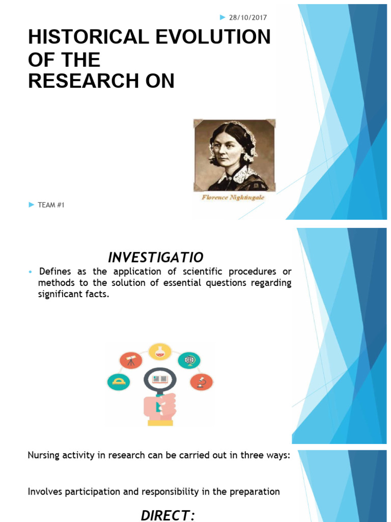 Historical Evolution of Nursing Research | PDF | Nursing | World Health ...