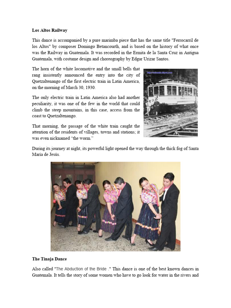 Folk Dances Pdf Hunting Guatemala