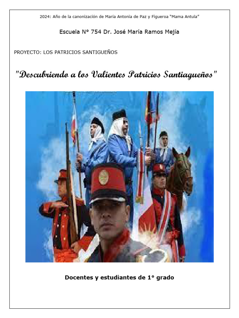 Patricios Santiagueños: Héroes de la Historia | PDF