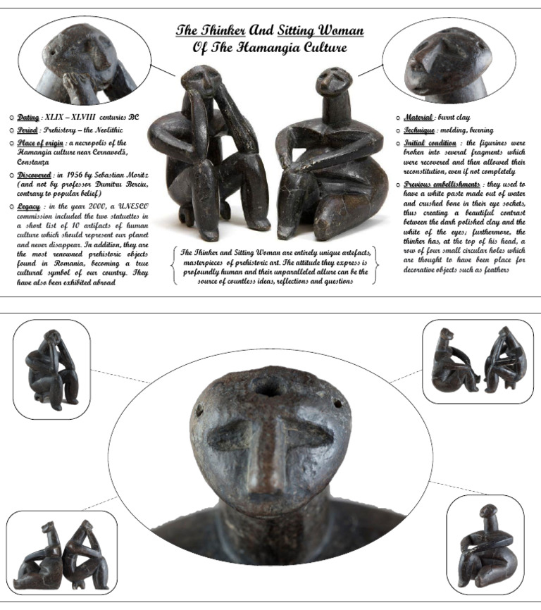 The Thinker and Sitting Woman | PDF | Archaeology