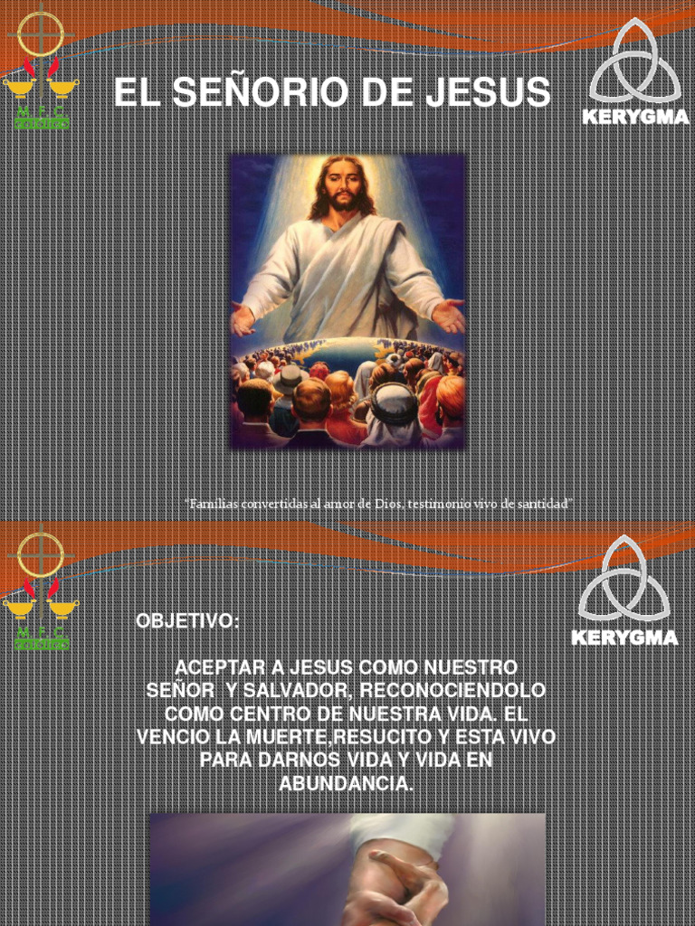 Mensaje 5 El Señorìo de Jesùs | Descargar gratis PDF | Jesús | Juan el apóstol