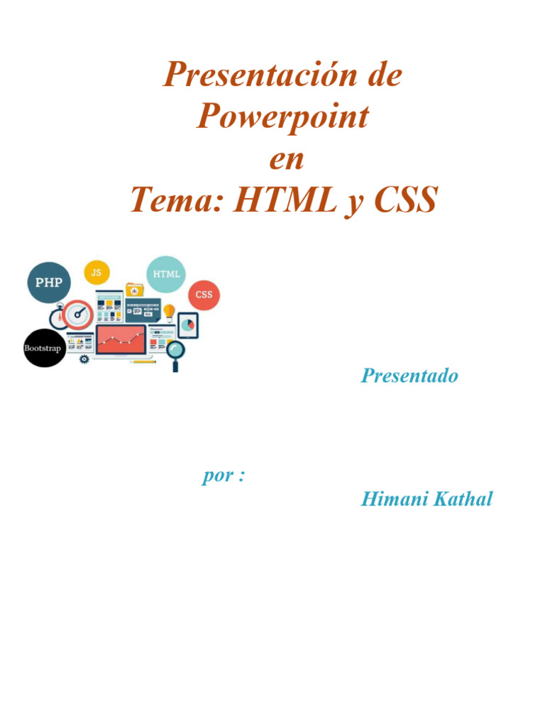Introducción a HTML y CSS para Web | PDF | HTML | Red mundial