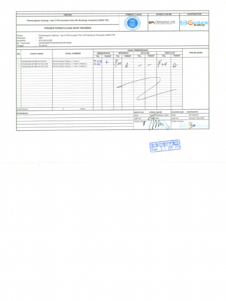 Denah Composite Ceiling LT. 1 tOWER 2 | PDF