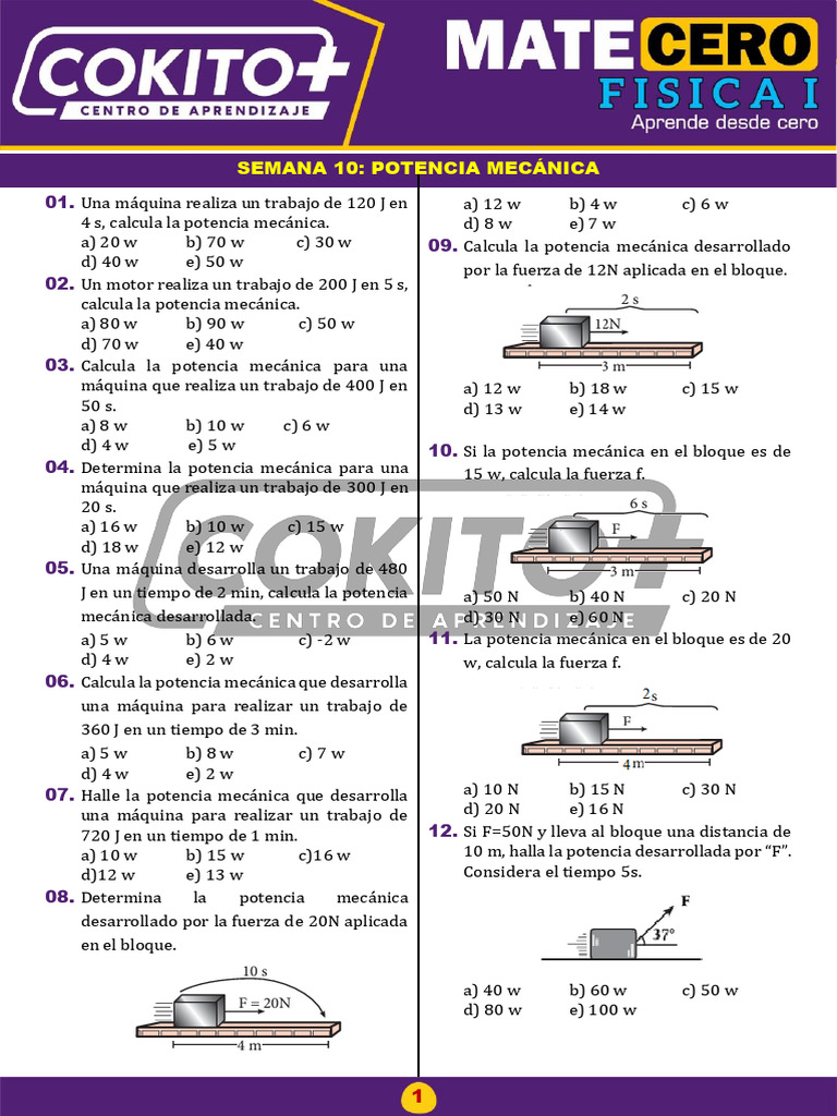 MATEFISI1 - Sem10 | PDF | Ingeniería mecánica