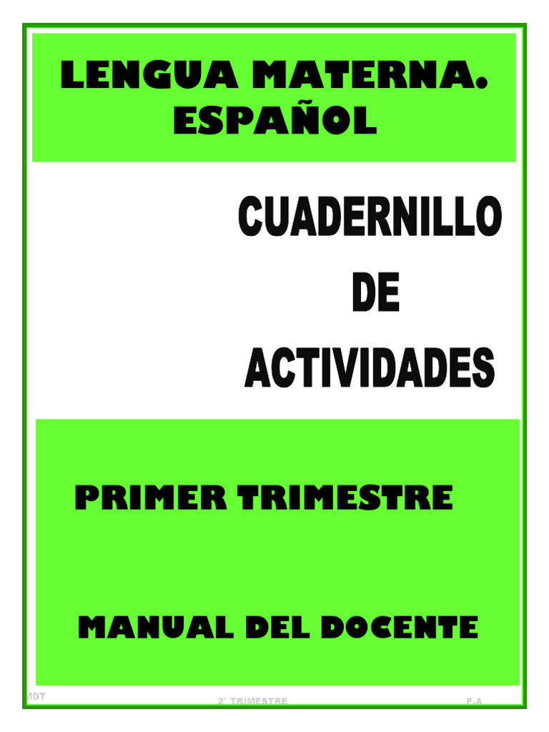 Cuadernillo de Activ Maestro | PDF | Narración | Cuentos