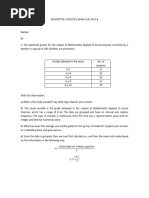 Stat 130 Tutorial Answers | PDF