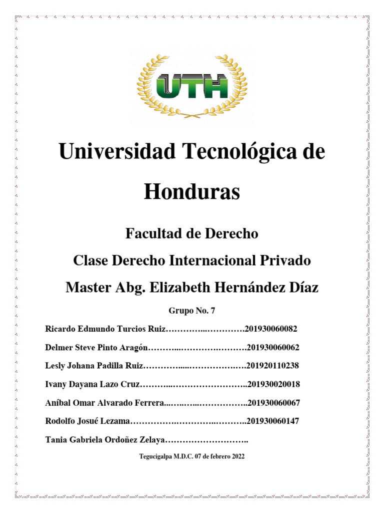 Principios DIPr | PDF | Ley internacional | Estado (política)