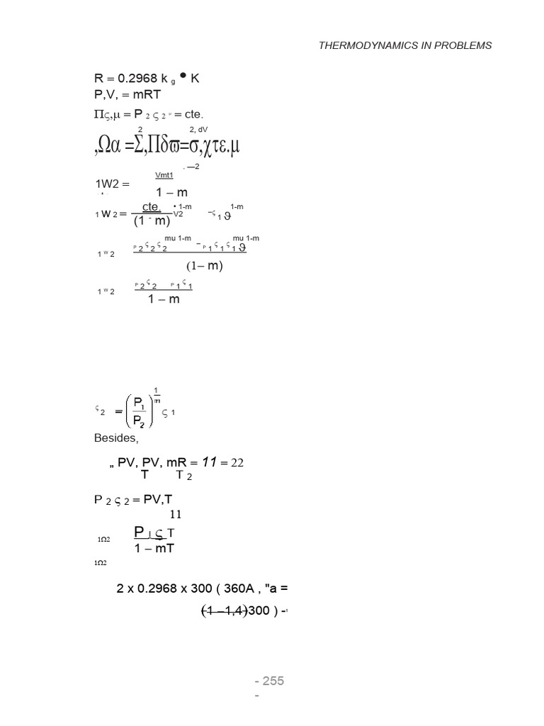 Thermodynamics Problem Solving | PDF | Gases | Thermal Expansion