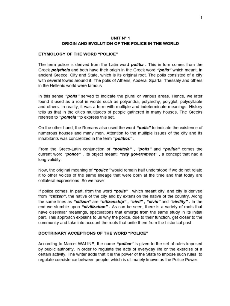 History of The PNP | PDF | Police | Sparta