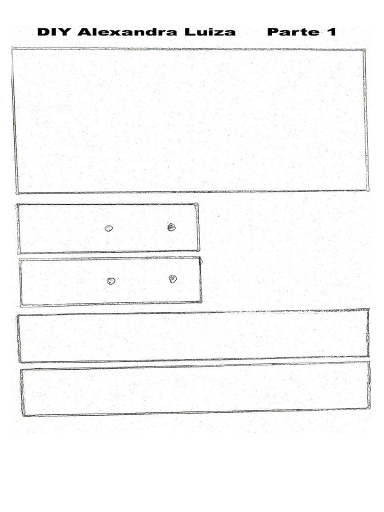Molde para Gavetas em PVC | PDF