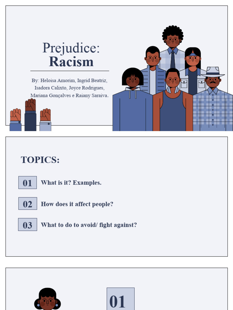 Preconceito Racismo (Cida) | PDF | Discrimination & Race Relations | Racism