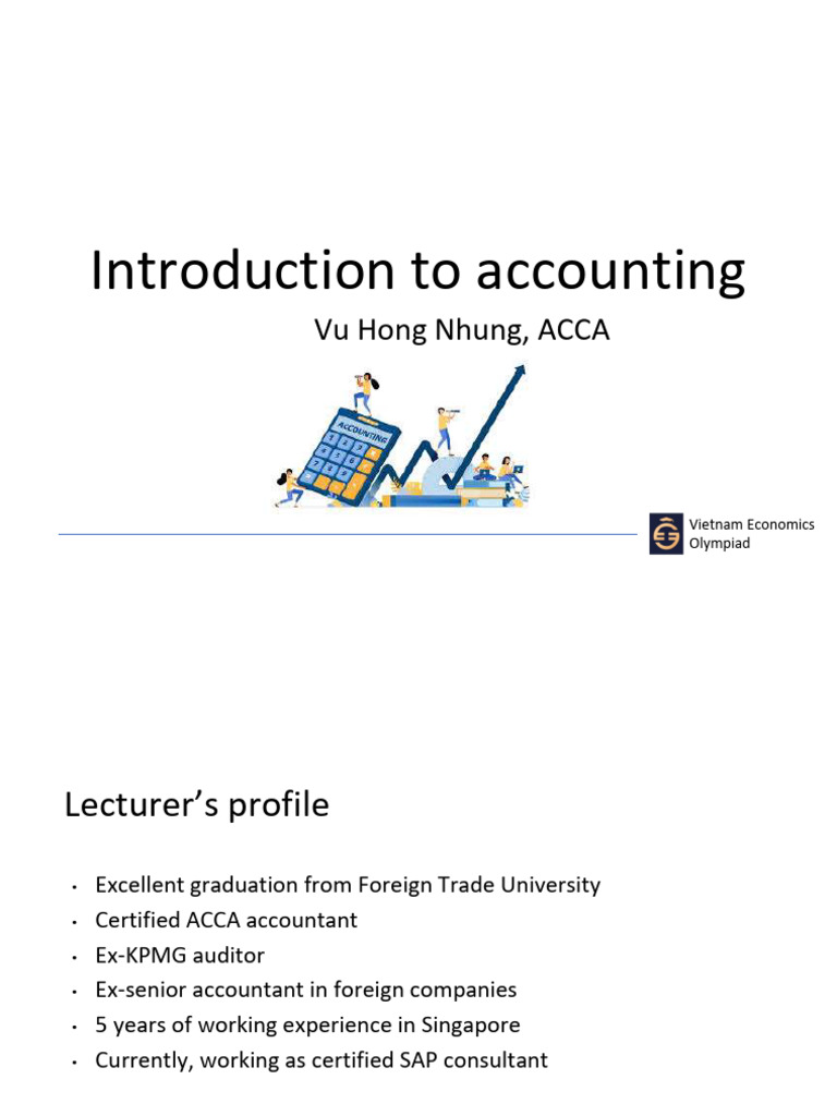 Slide Introduction To Accounting | PDF | Equity (Finance) | Accounts ...