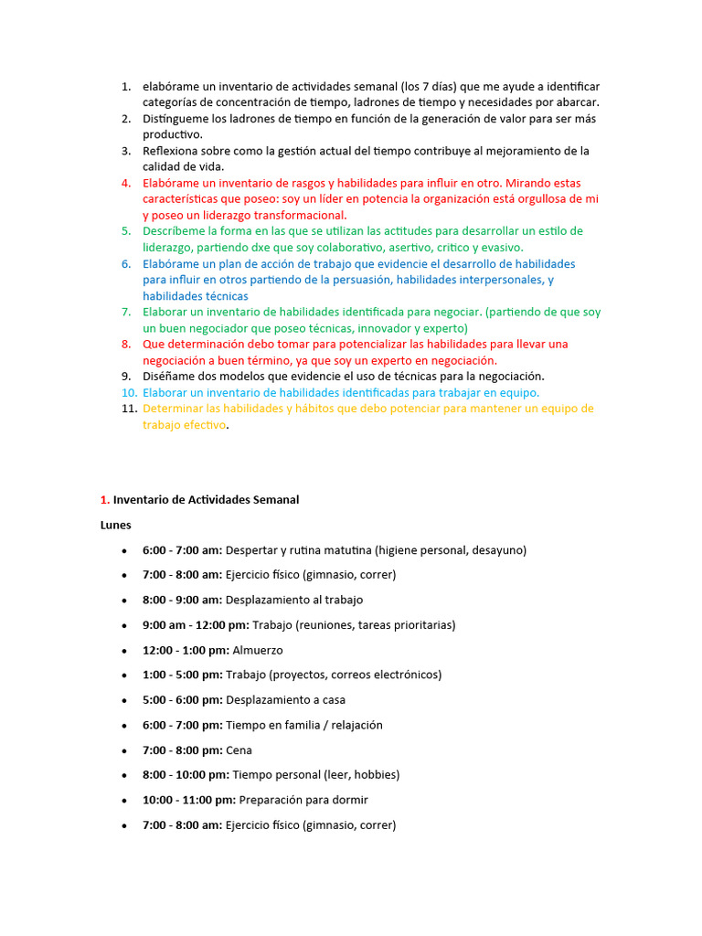 Tarea Tarea Tarea | PDF | Negociación | Liderazgo