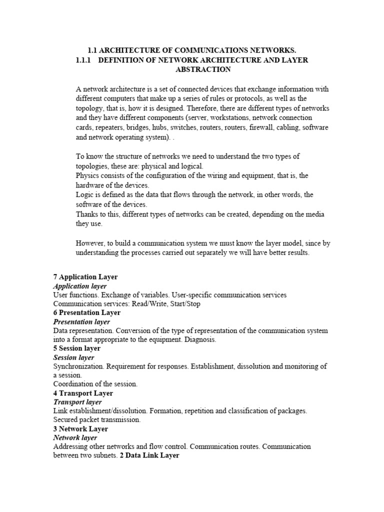Network Architecture Concept | PDF | Computer Network | File Transfer ... Network Architecture Concept | PDF | Computer Network | File Transfer ...