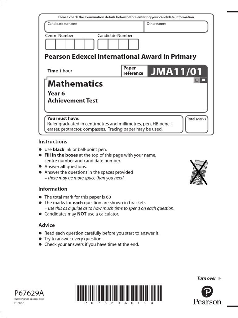 Edexcel Grade 5 Practice Sheet 2 | PDF | Elementary Mathematics | Geometry