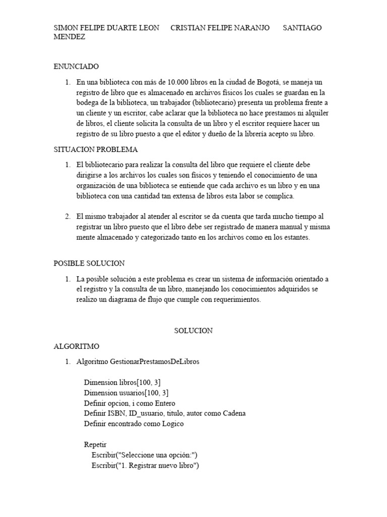 Proyecto Final (Programacion B) | PDF | Tecnologías de la información | Ciencias de la Computación