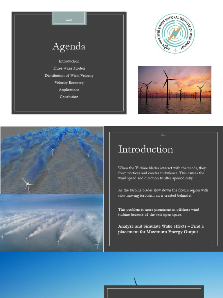Wind Turbine Wake Model Analysis | PDF | Turbine | Wind Turbine