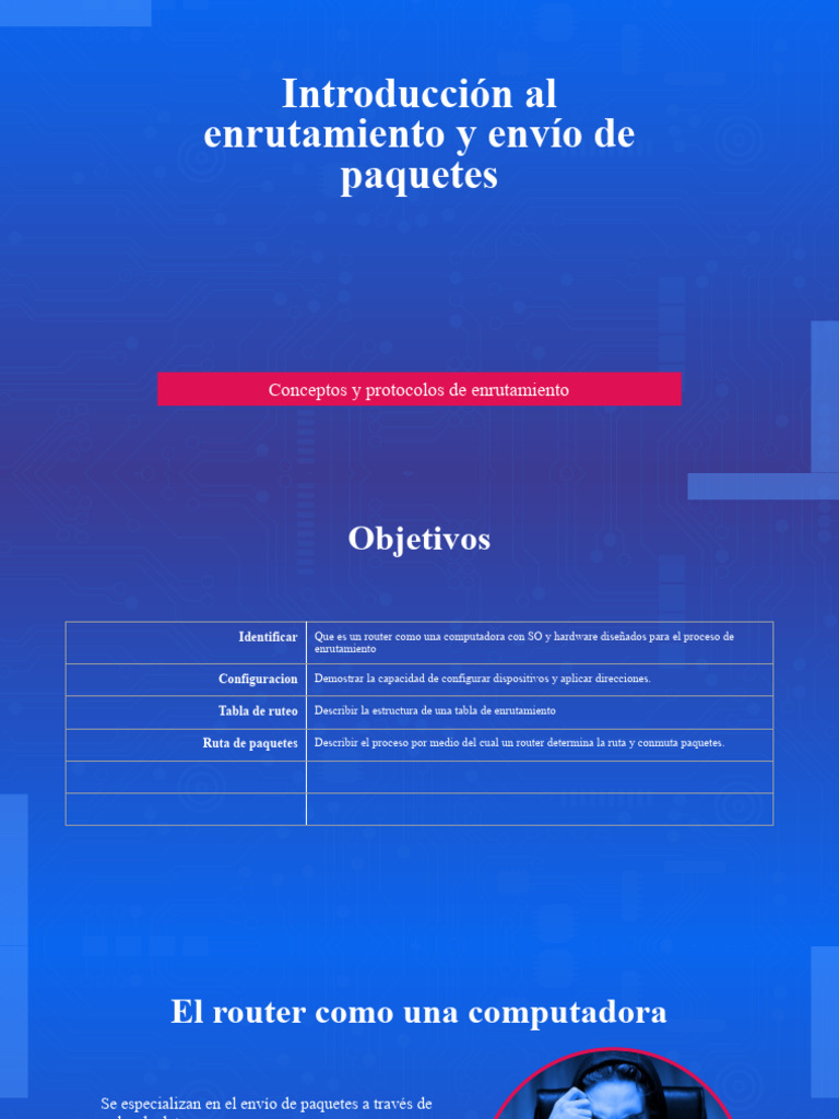 Introduccion Al Enrutamiento | PDF | Enrutador (Computación) | Protocolos de internet