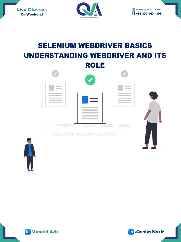 Selenium Webdriver Basic 1710758918 | PDF | Selenium (Software) | Document Object Model