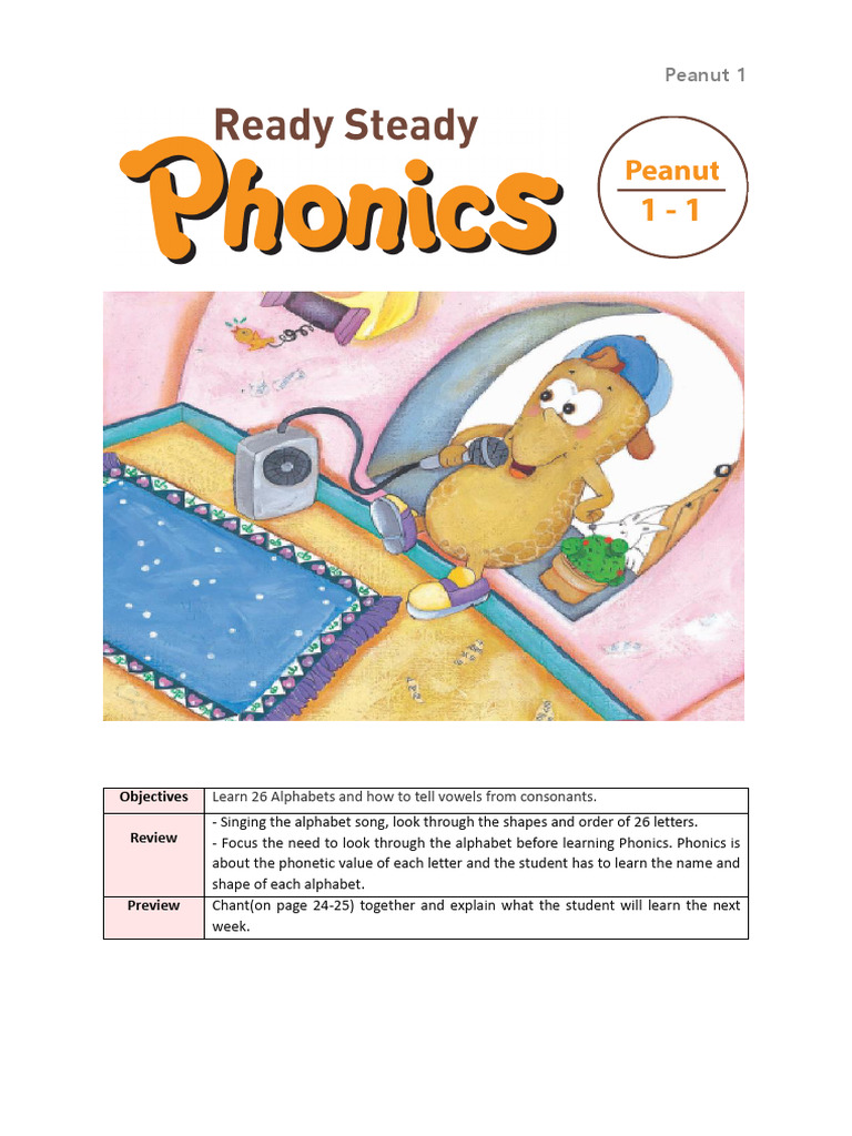 Peanut 1 | PDF | Alphabet | Vowel