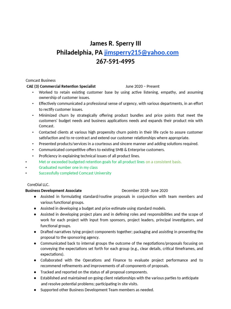 Resumeup2date | Download Free PDF | Sales | Customer Relationship Management