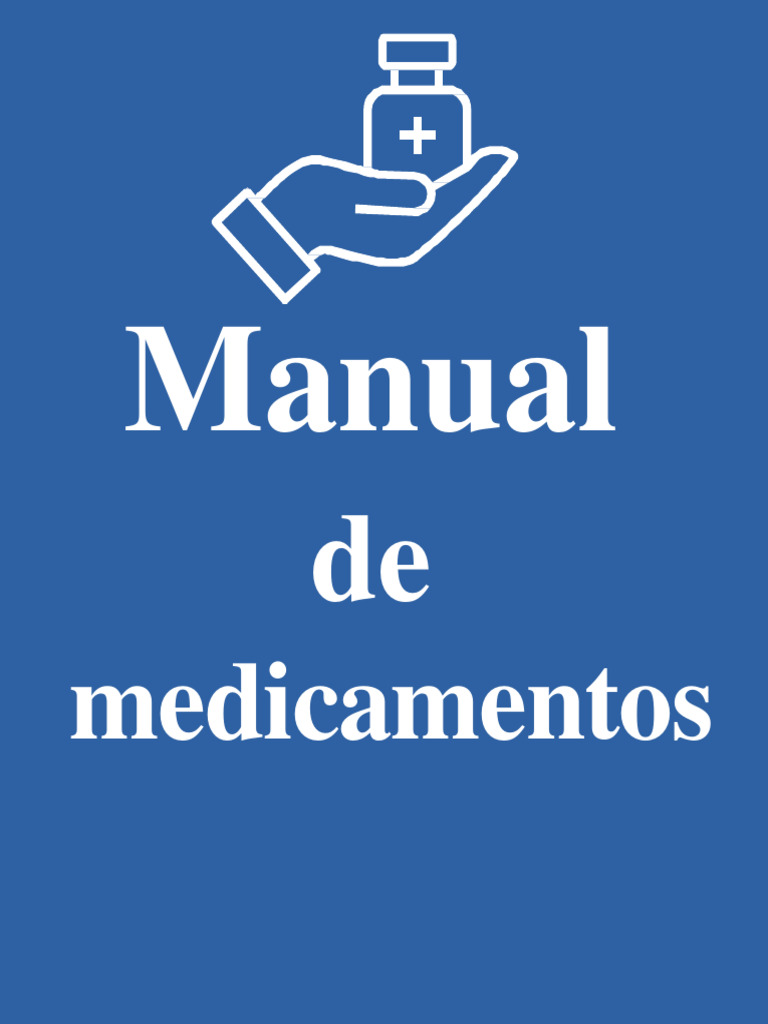 Manual de Medicamentos | Descargar gratis PDF | Antidepresivo | Benzodiazepinas