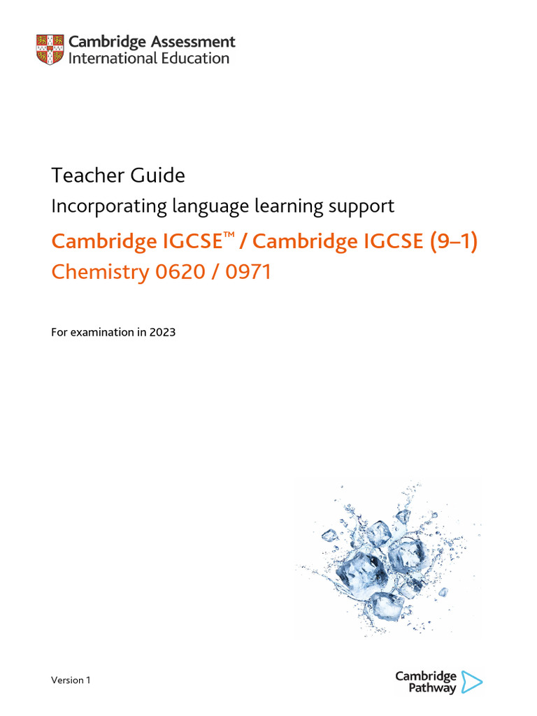 0620 Teacher Guide (For Examination From 2023) | PDF | Learning ...