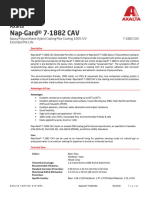 Product Data Sheet SP-2888 RG | PDF | Epoxy | Polyurethane