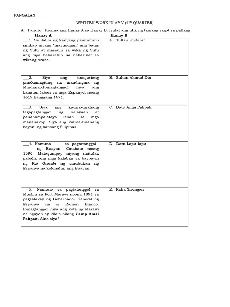 AP Written Work | PDF