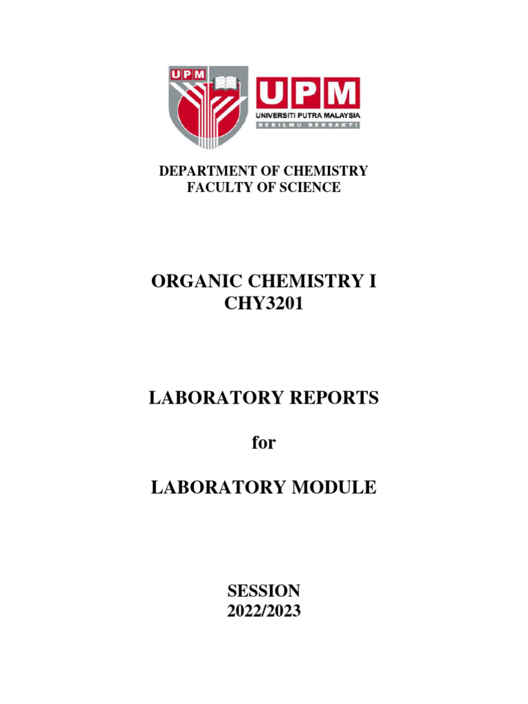 Lab Report For Lab Module | PDF | Conformational Isomerism | Chemical ...