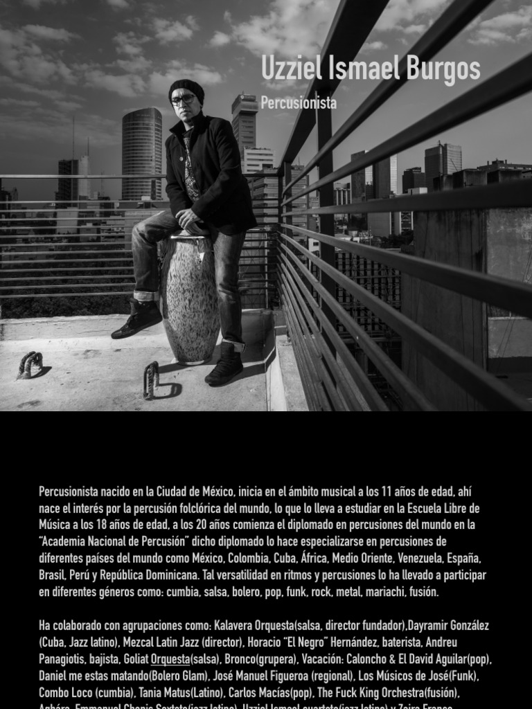 Uzzo Presskit | PDF | Musica Latinoamericana | Musica Popular