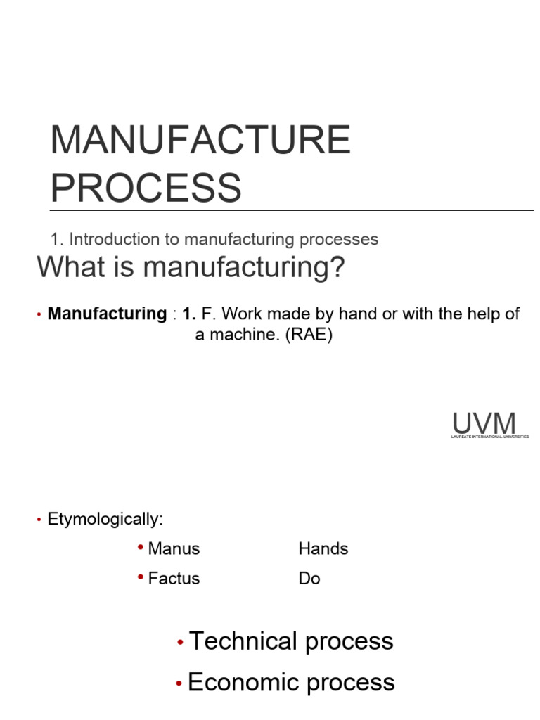 Introduction To Manufacturing Processes | PDF | Metals | Insulator ...